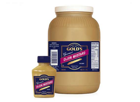 Gold's Dijon Mustard - Creamy, Tangy Dijon Mustard | Gold's Pure Foods