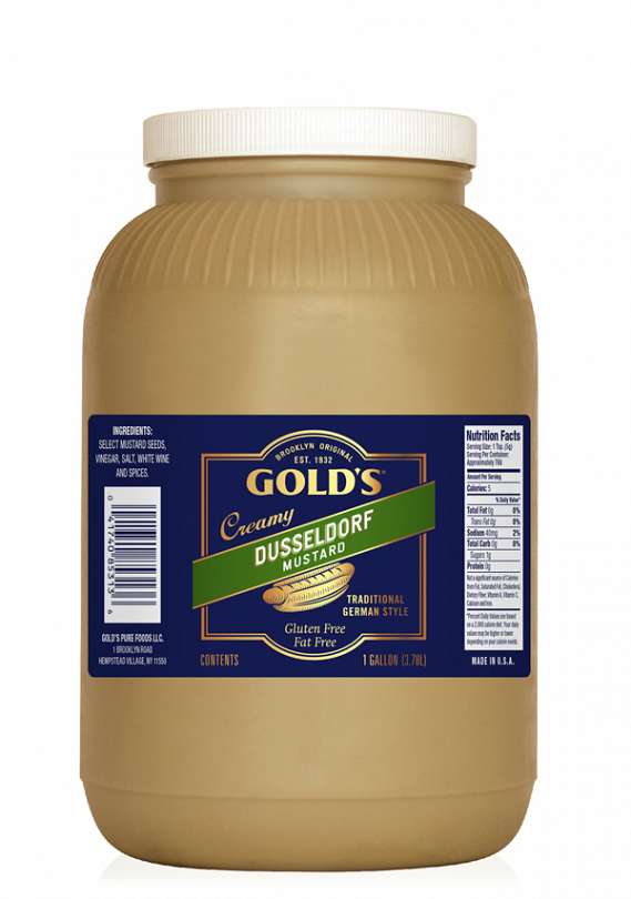 Robust German Gold's Dusseldorf Mustard | Gold's Pure Foods