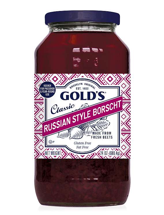 Gold's Classic Borscht Soup - Kosher Borscht - Natural Borscht | Gold's ...
